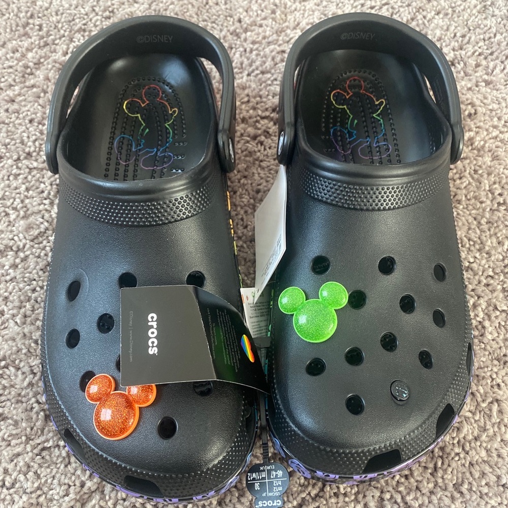 Crocs X Disney Rainbow Pride Celebration Mickey Mouse… - Gem